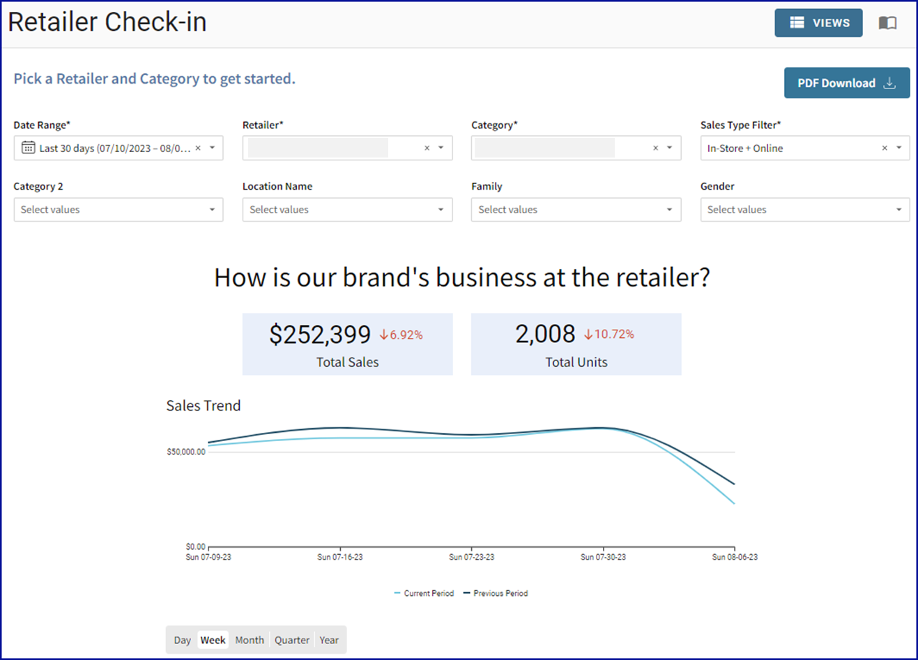 RETAILER: What data does a Brand see? – Cadence